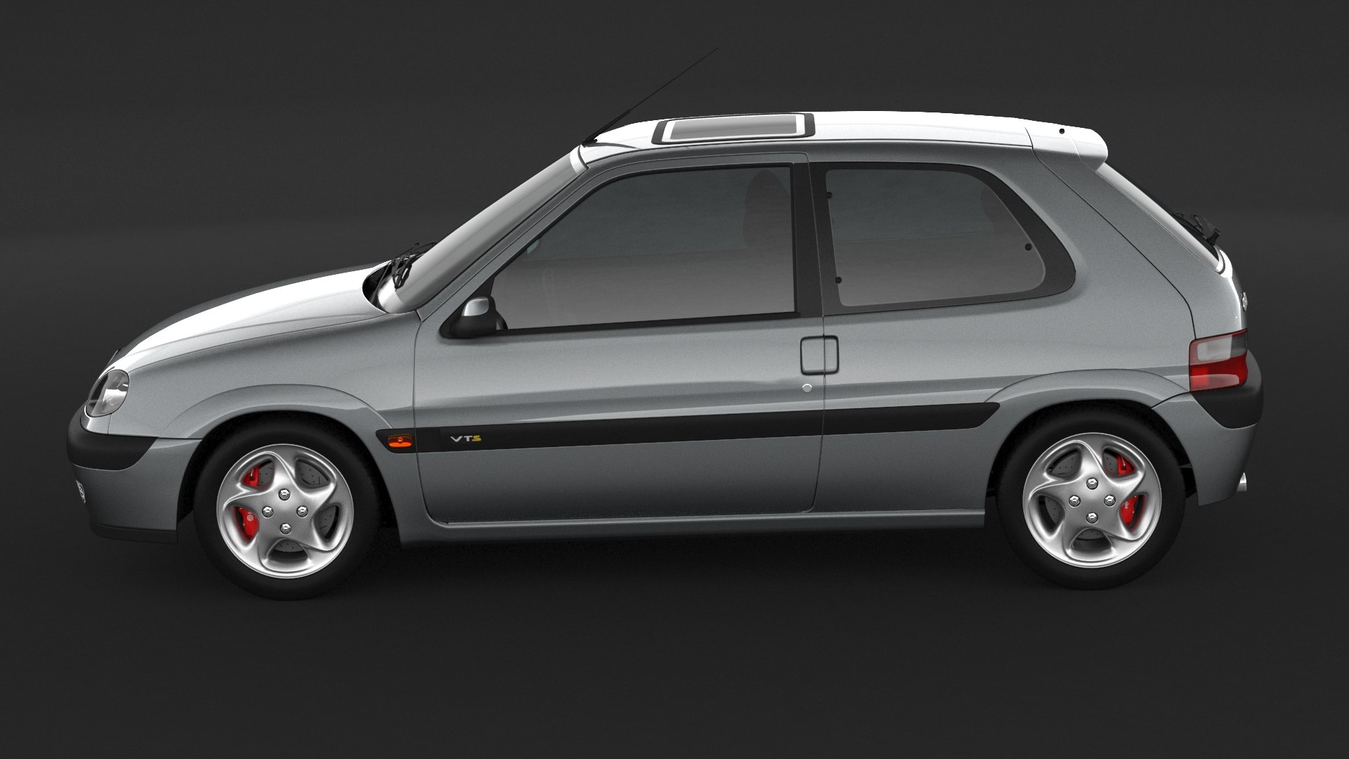 Citroen Saxo VTS 3D Model - TurboSquid 2282682