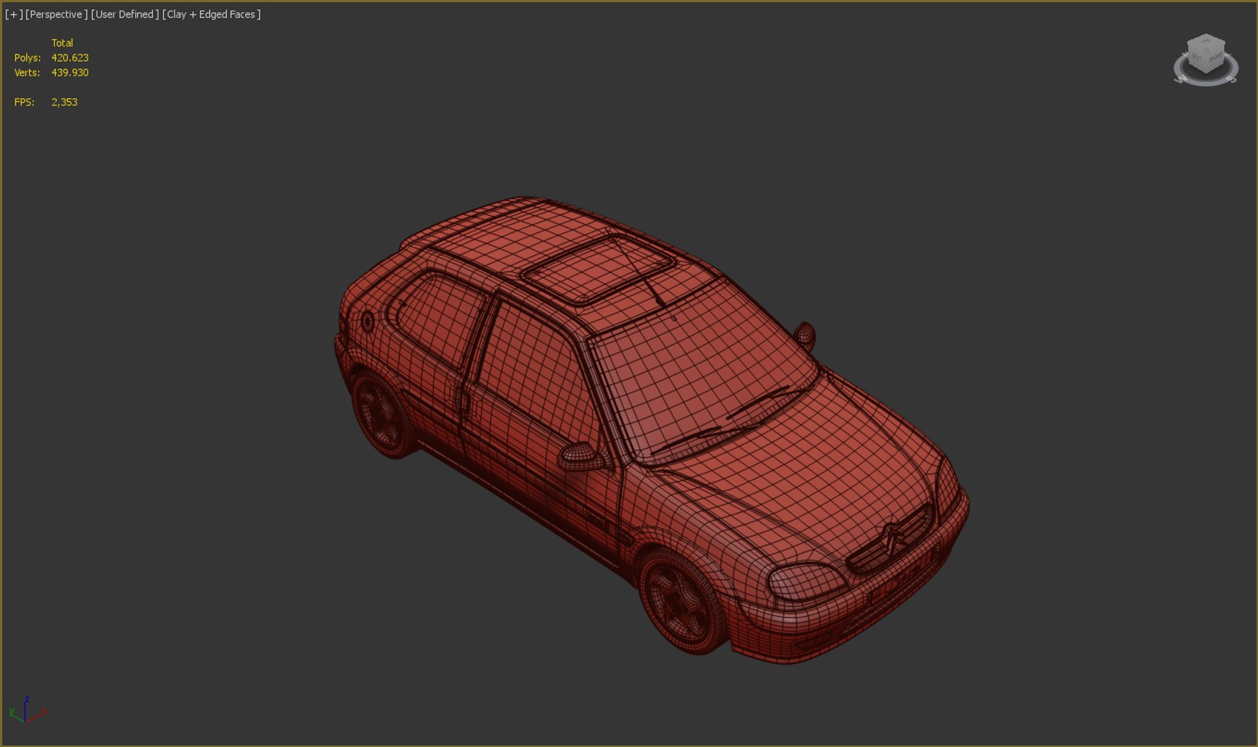 Citroen Saxo VTS 3D Model - TurboSquid 2282682