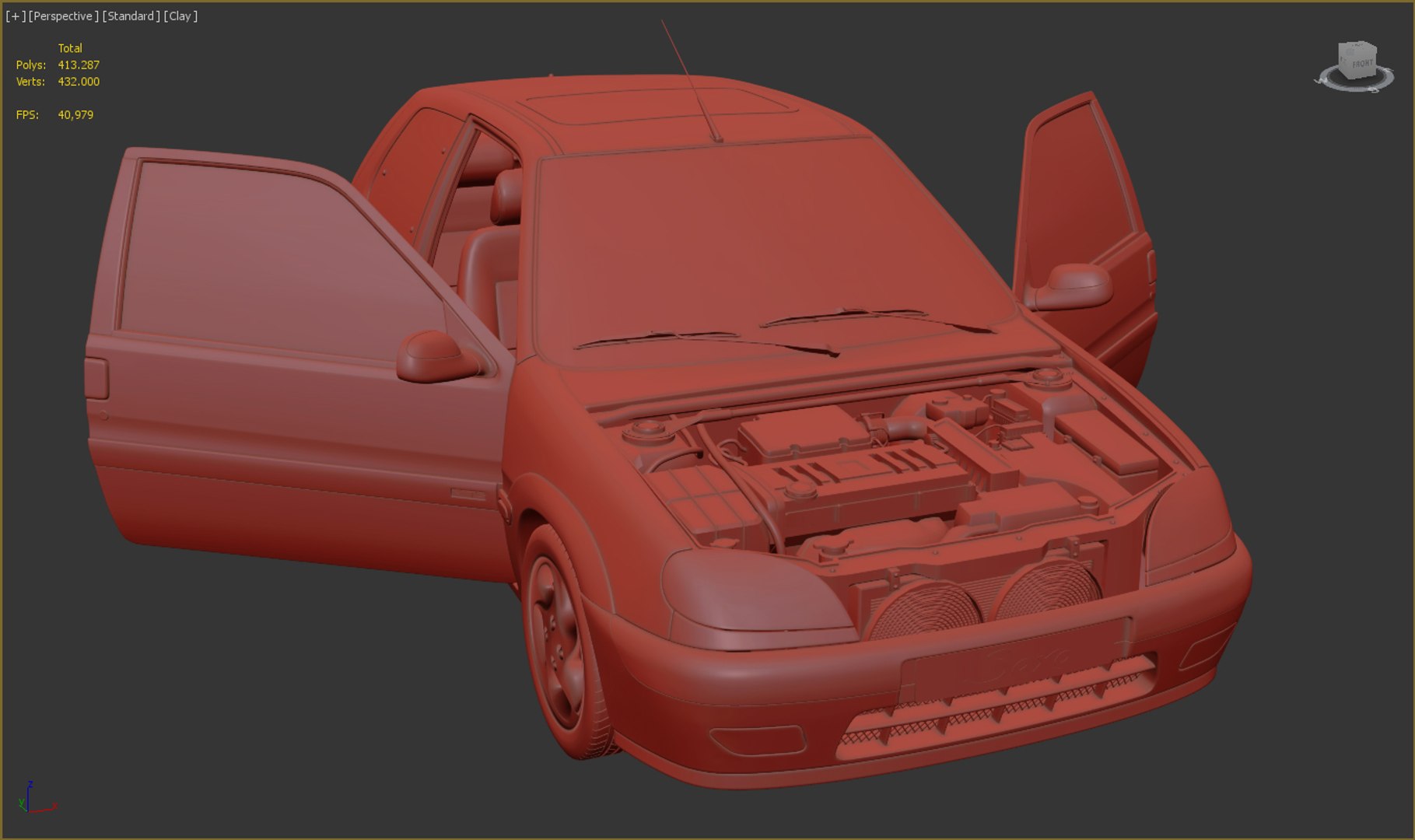 Citroen Saxo VTS 3D Model - TurboSquid 2282682