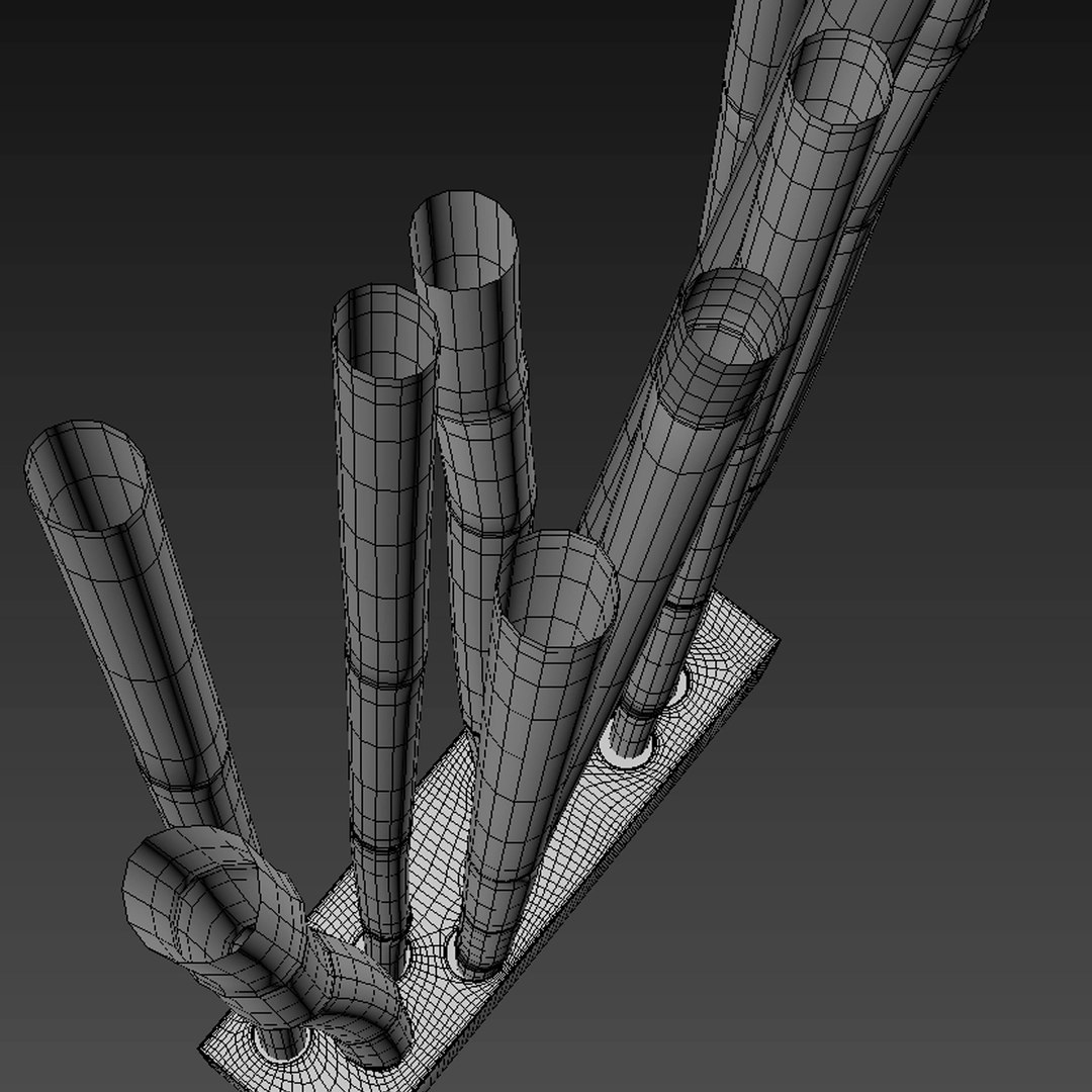 Bamboo Stick Decor 3D - TurboSquid 1377995