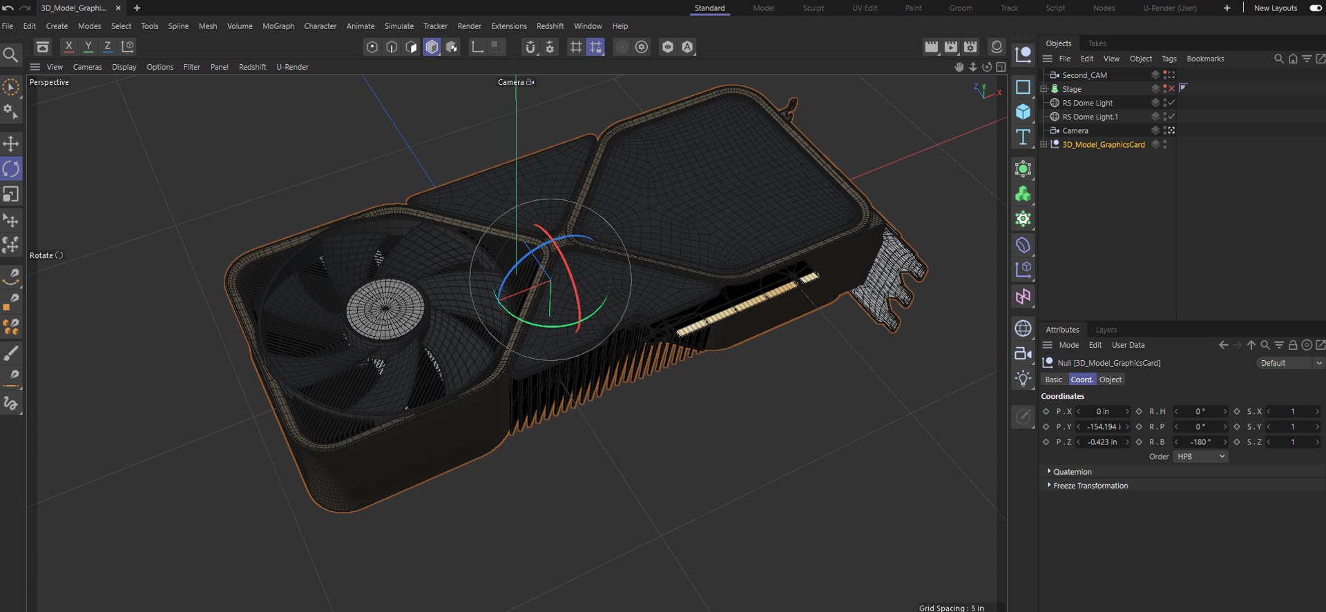 3D Graphics Card - TurboSquid 2147720