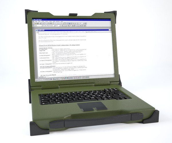 modelo 3d Laptop Militar - TurboSquid 491703