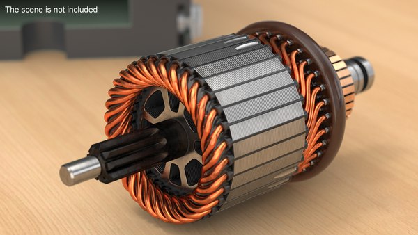 Starter Rotor model - TurboSquid 1905974