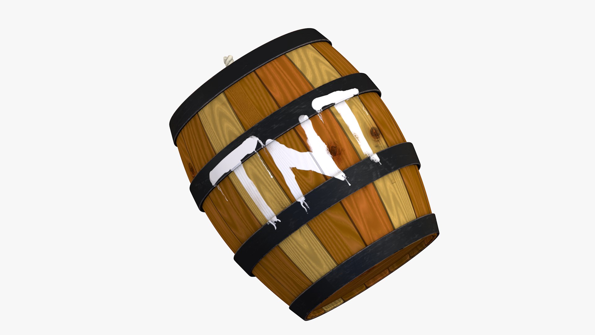 3D Tnt Barrel - Donkey Kong - TurboSquid 1538146