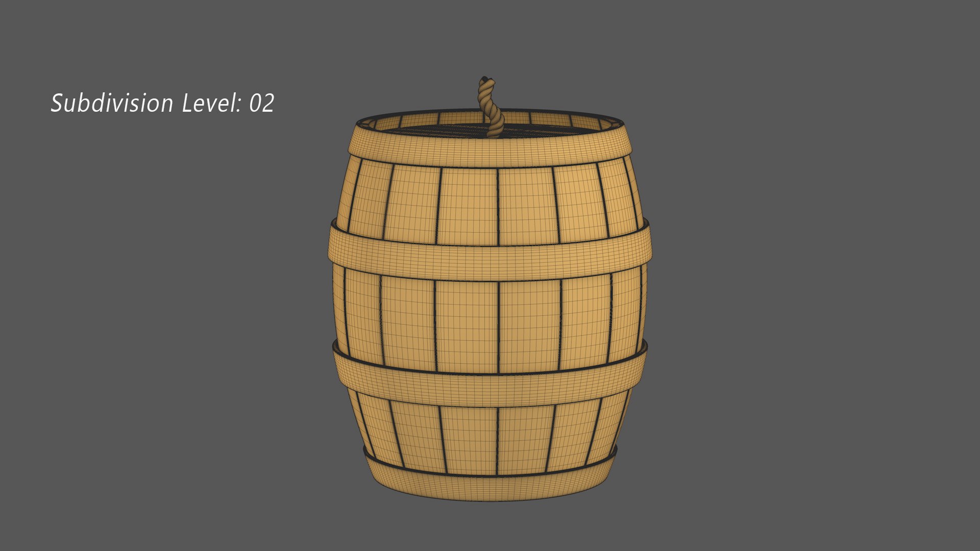 3D Tnt Barrel - Donkey Kong - TurboSquid 1538146