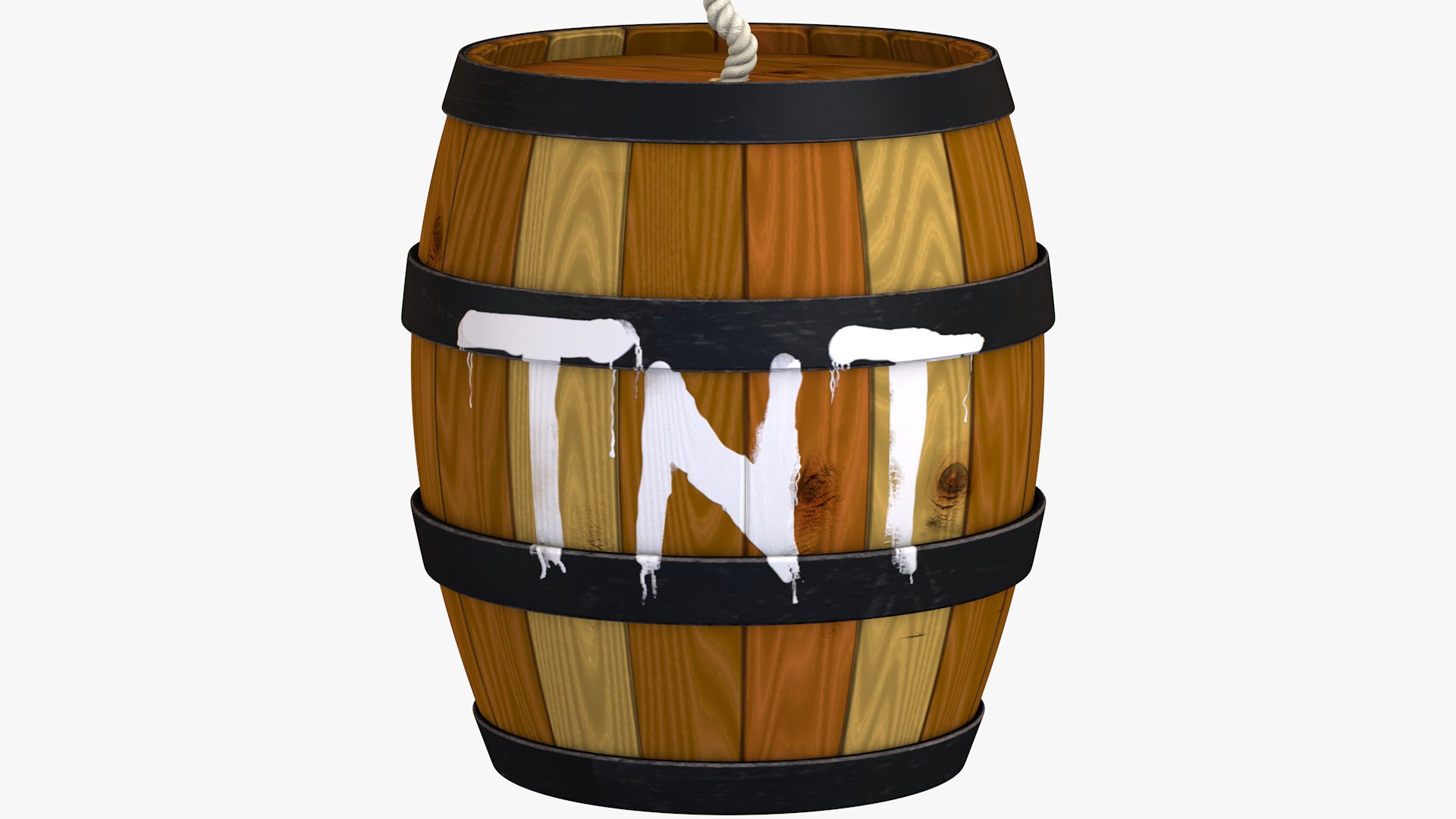 3D Tnt Barrel - Donkey Kong - TurboSquid 1538146