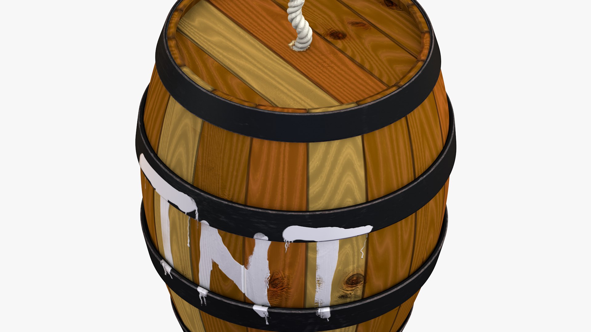 3D Tnt Barrel - Donkey Kong - TurboSquid 1538146