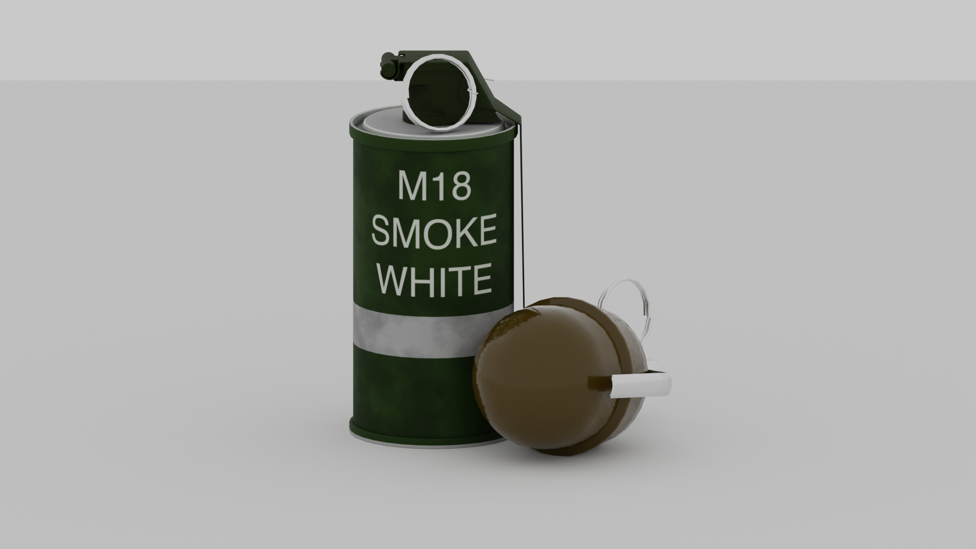 3D M18 Smoke RGD-5 Grenades - TurboSquid 2435409