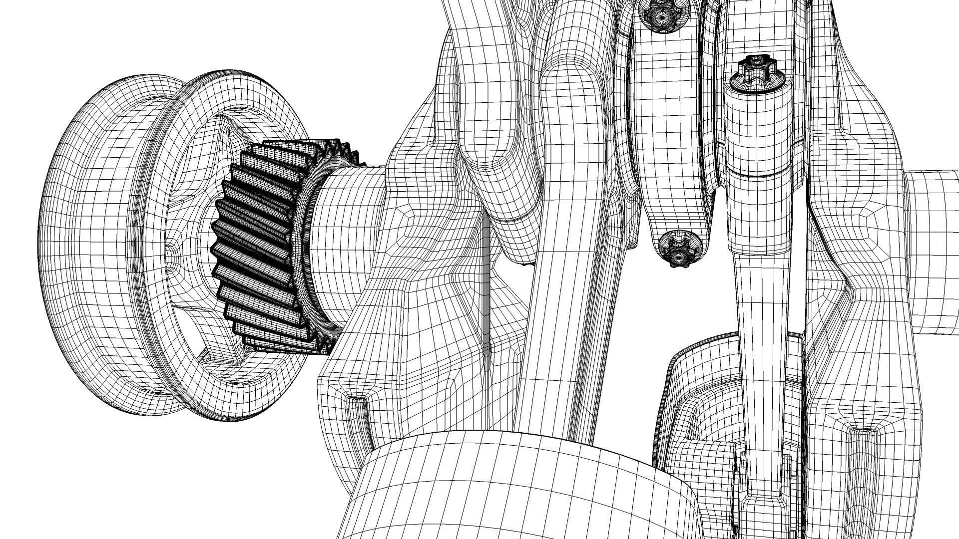 3D X12 Engine Working Animated Model - TurboSquid 1969651