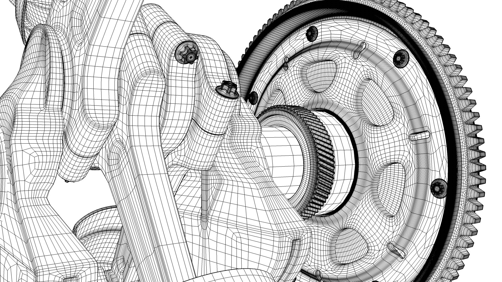 3D X12 Engine Working Animated Model - TurboSquid 1969651