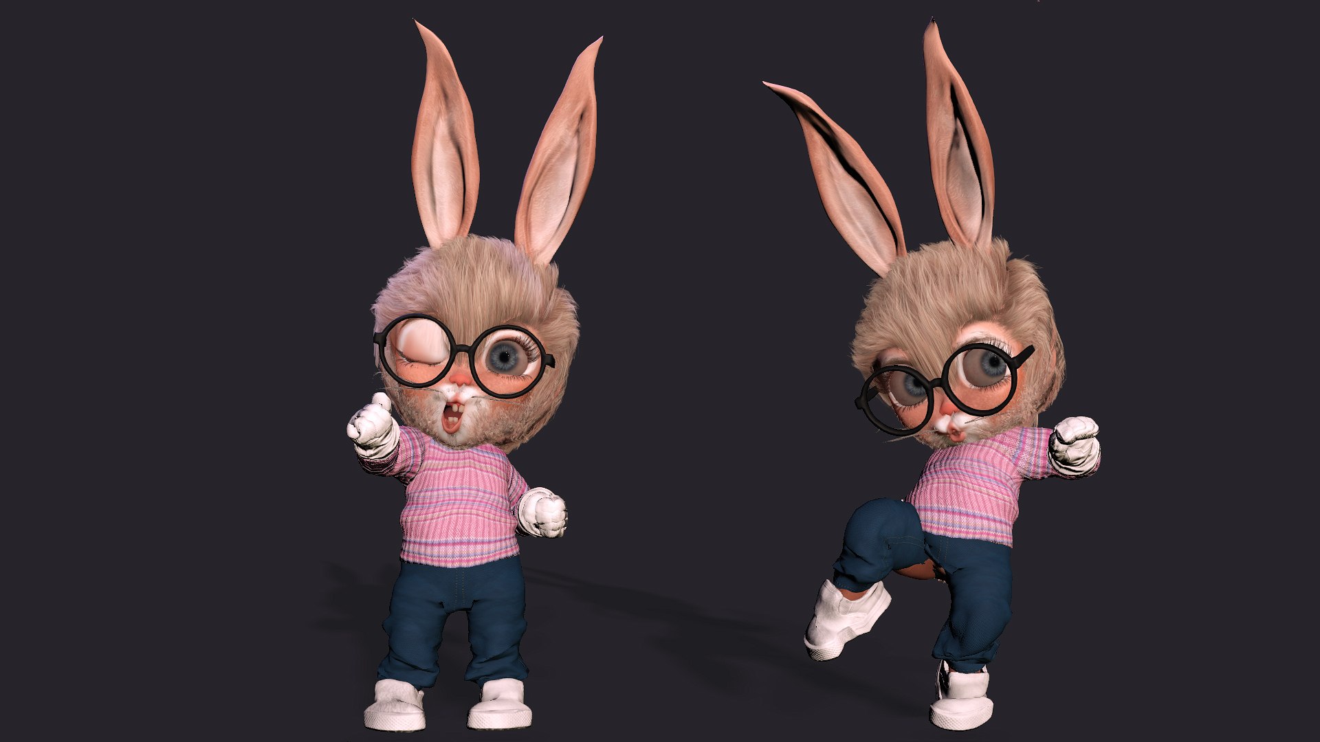 Little Bunny model - TurboSquid 1887455