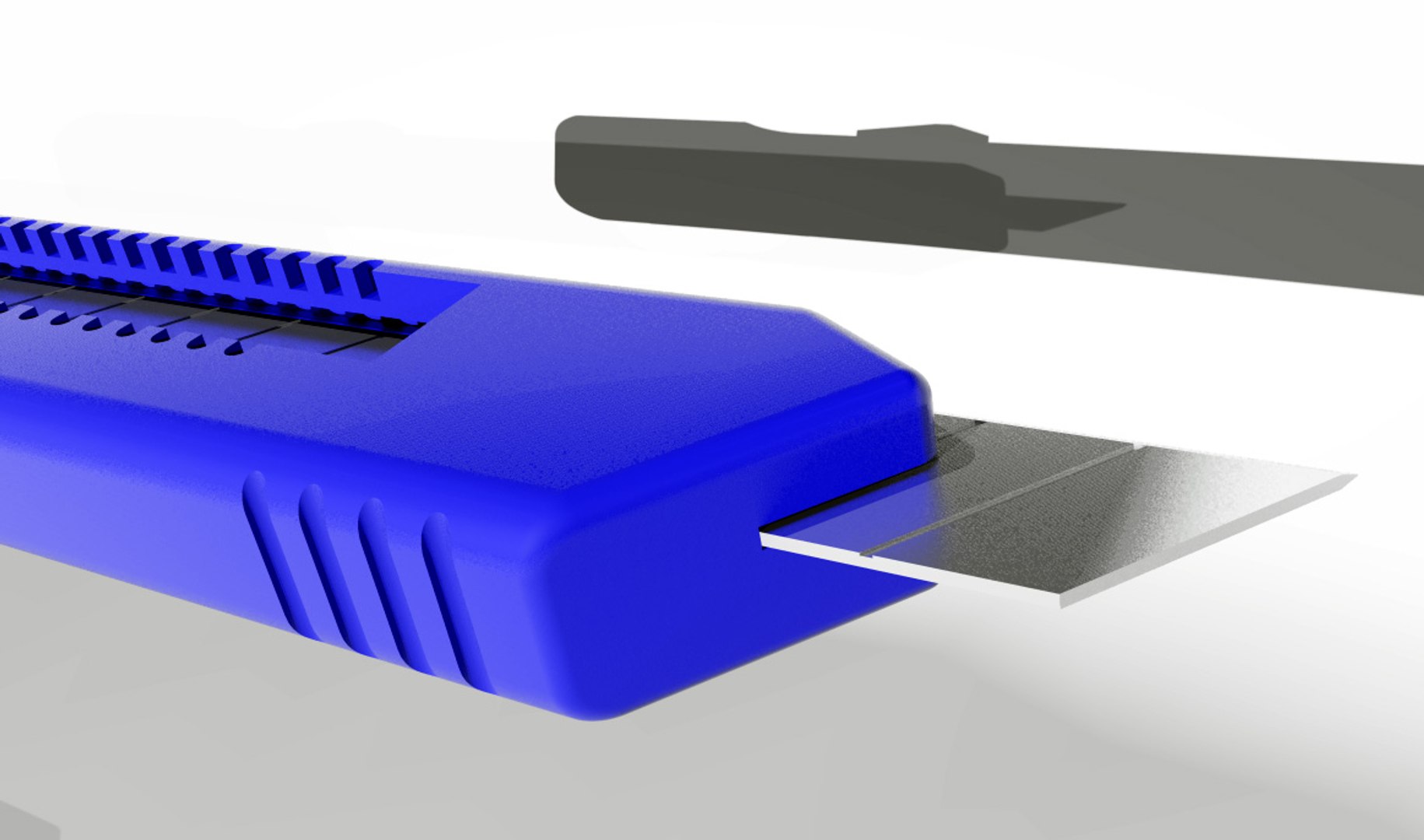 3d Paper Cutter Cuts Model