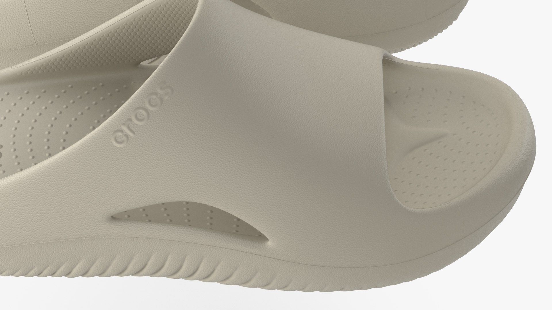 3D Crocs Mellow Slide Beige - TurboSquid 2207897