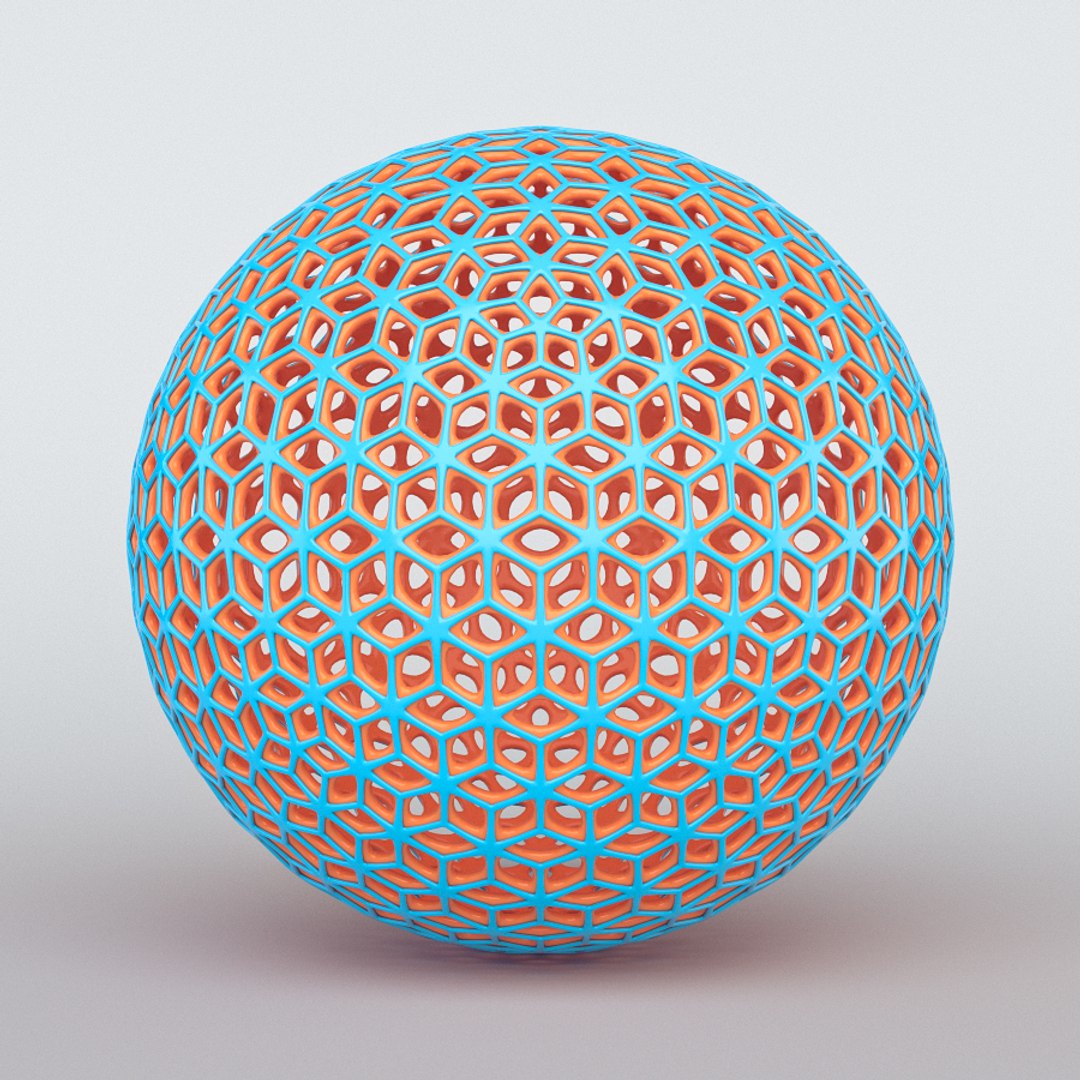 Abstract Ball 3D Model - TurboSquid 1780405