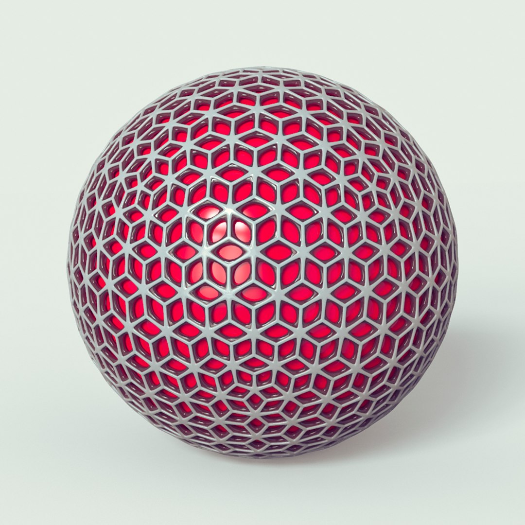 Abstract Ball 3D Model - TurboSquid 1780405
