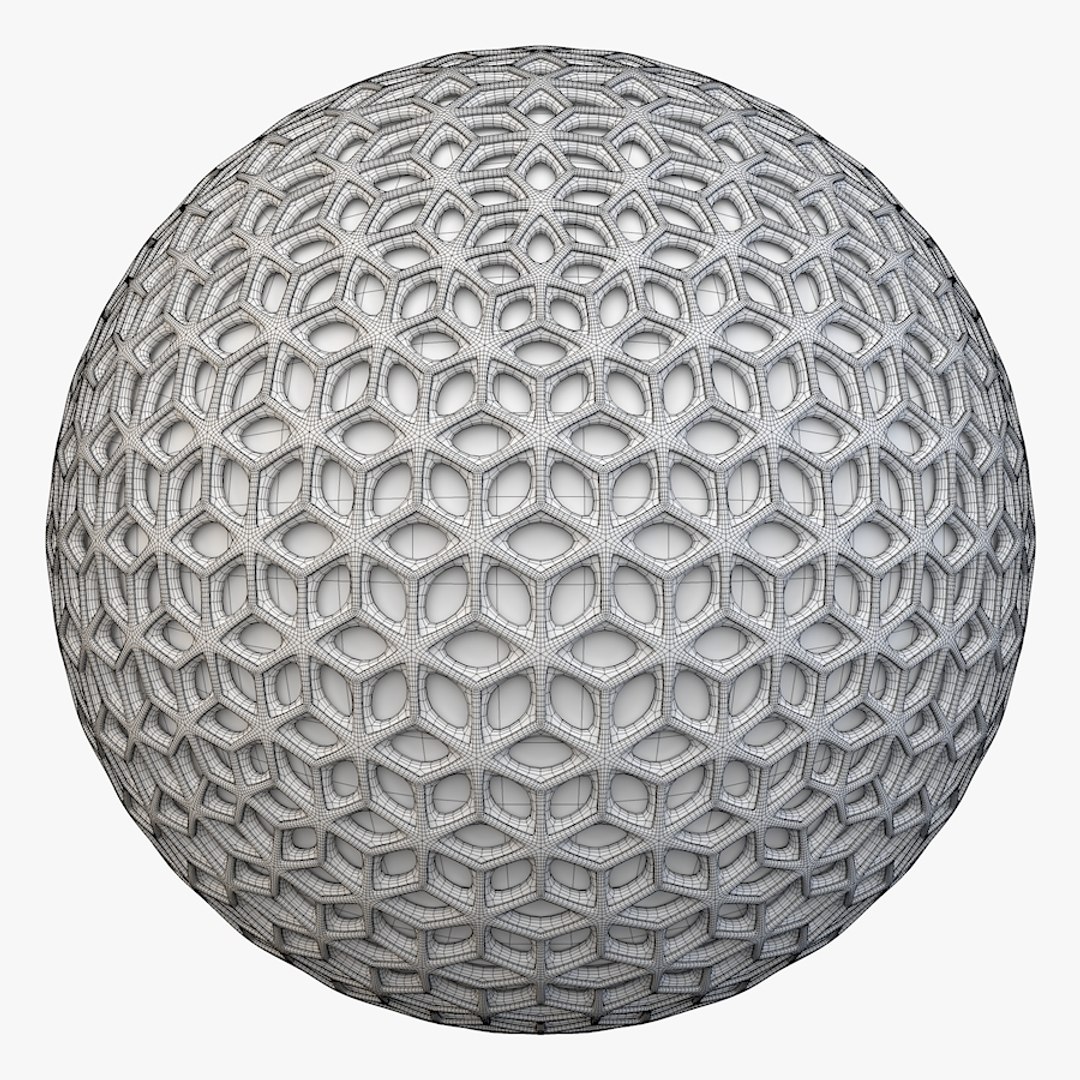 Abstract Ball 3D Model - TurboSquid 1780405