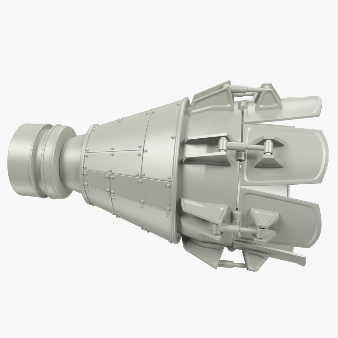 Jet engine 3D model - TurboSquid 1346763