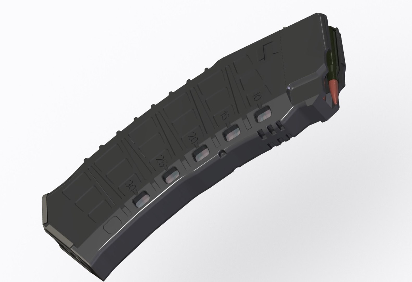 3D Magazine Ak-12 Model - TurboSquid 1496379