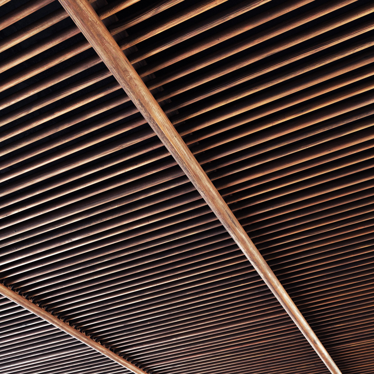 Ceiling straight thick branch n1 3D - TurboSquid 1717787