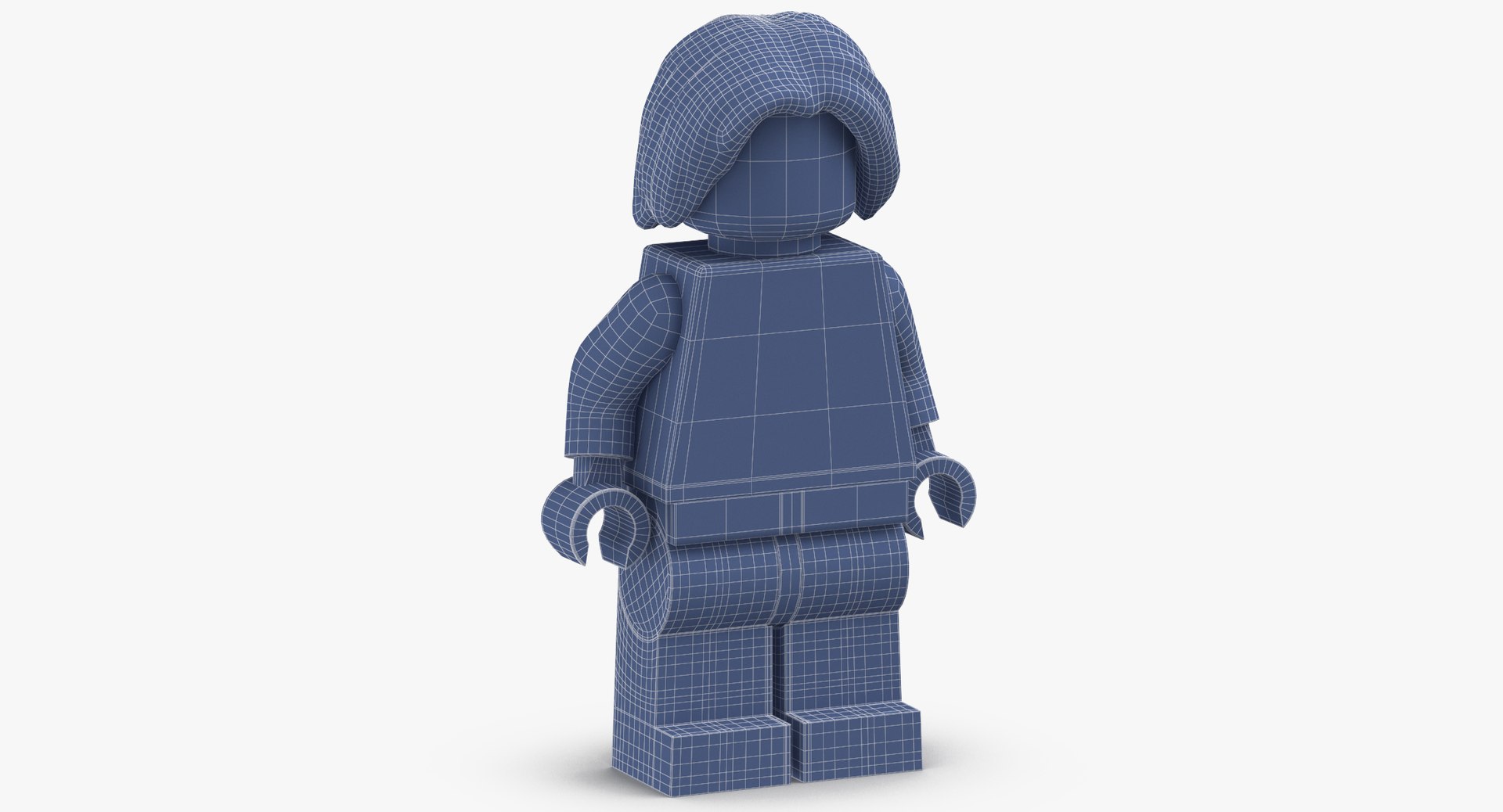 Lego Woman 01 3D - TurboSquid 1344346