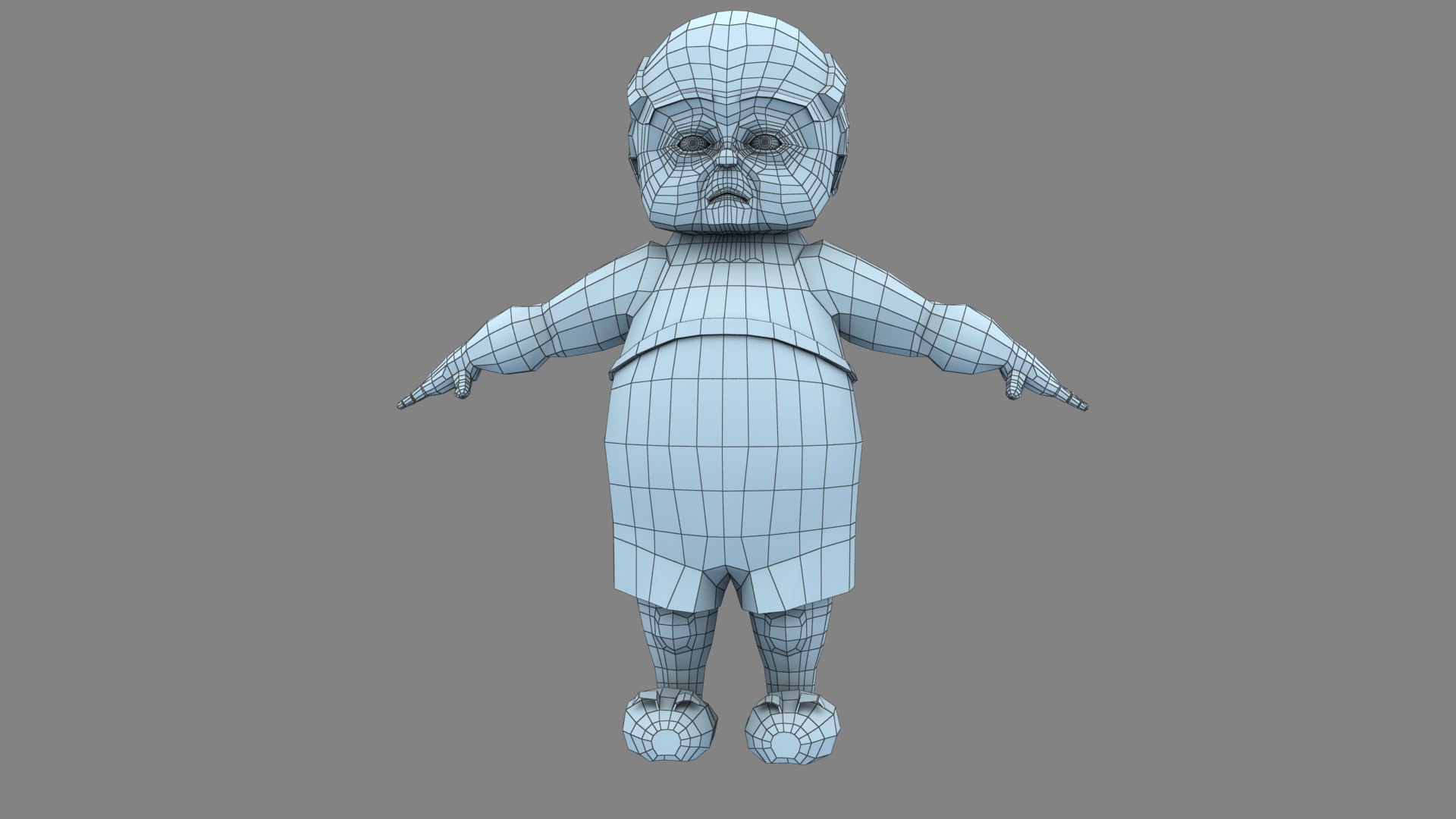 Comic Cartoon 3d Model