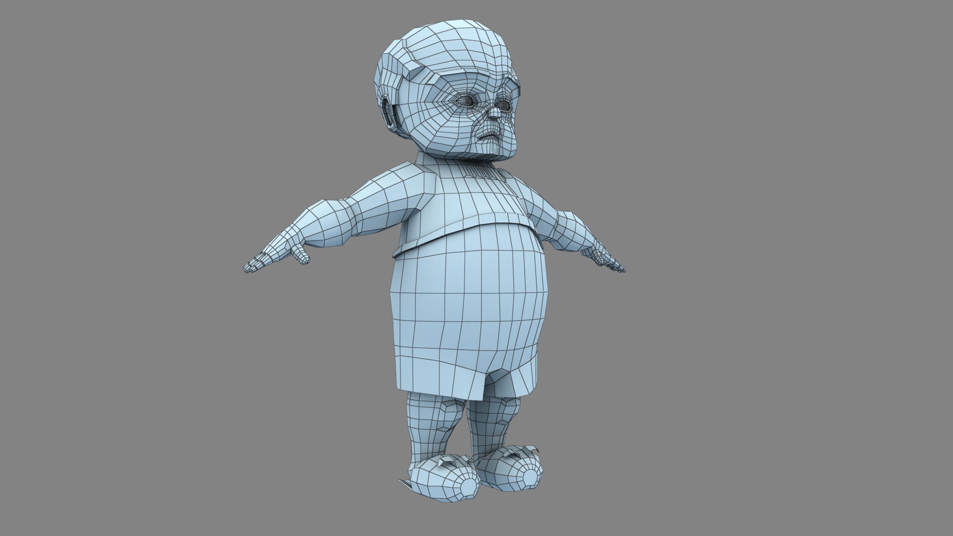 Comic Cartoon 3d Model