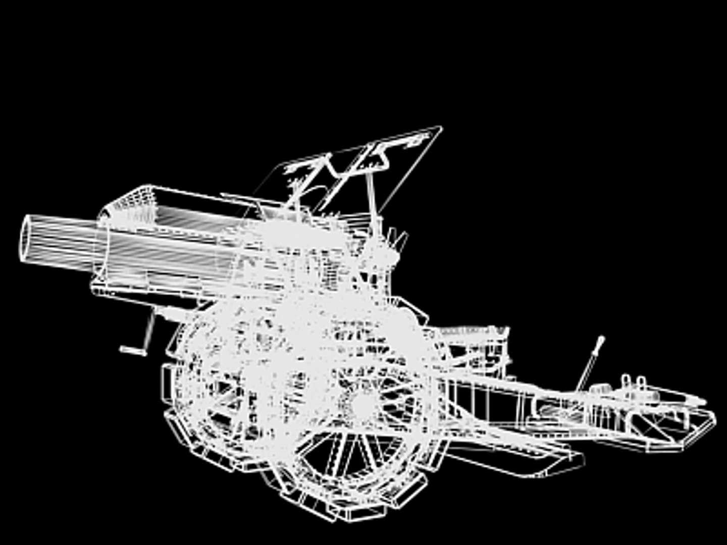 German Howitzer Wwi 3d Model