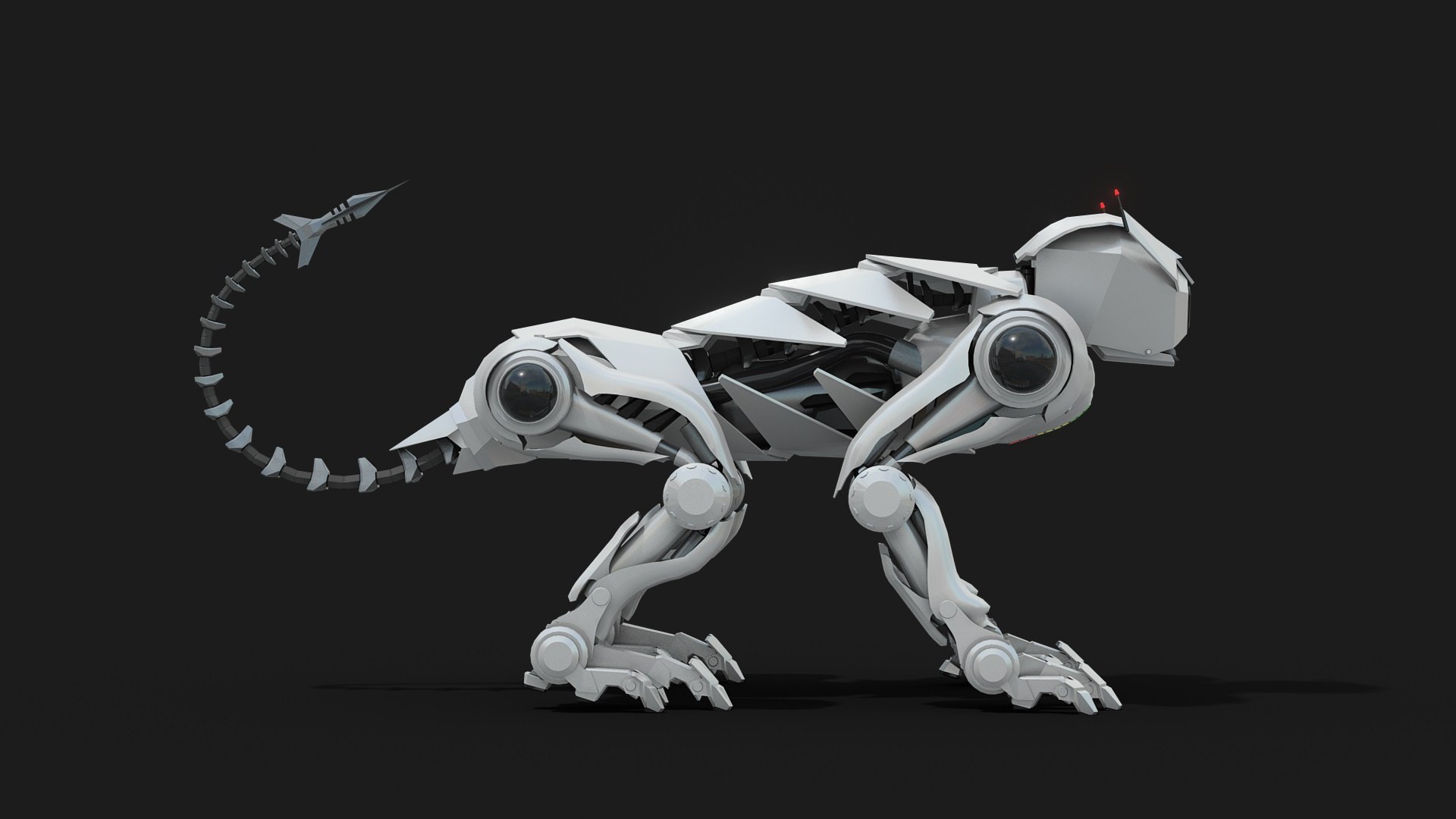 3D Sci-Fi Tiger Robot - Fighting Animal Concept 2022 model - TurboSquid ...