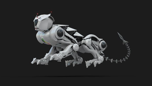 3D Sci-Fi Tiger Robot - Fighting Animal Concept 2022 model - TurboSquid ...