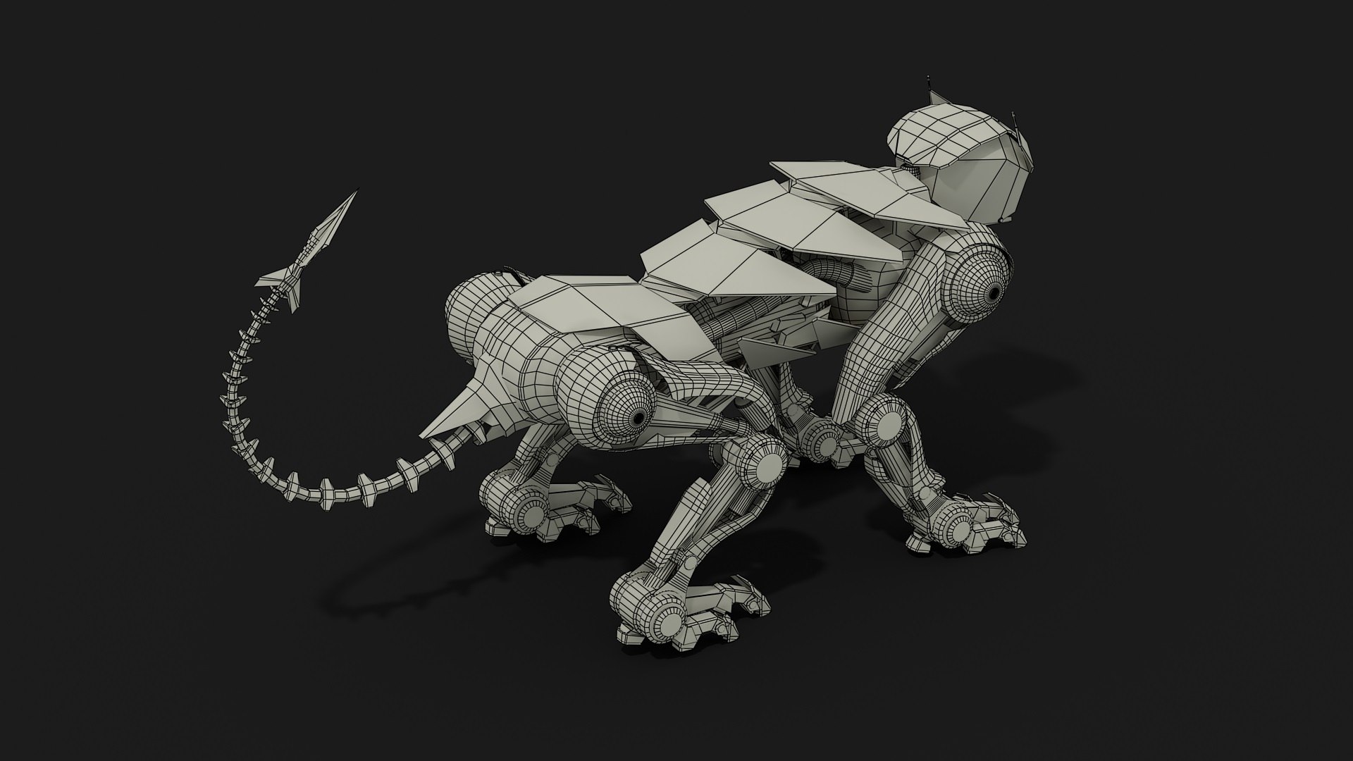 3D Sci-Fi Tiger Robot - Fighting Animal Concept 2022 model - TurboSquid ...