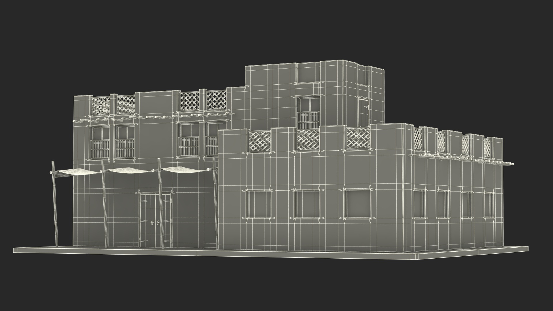 Arab House 3D Model - TurboSquid 2279881