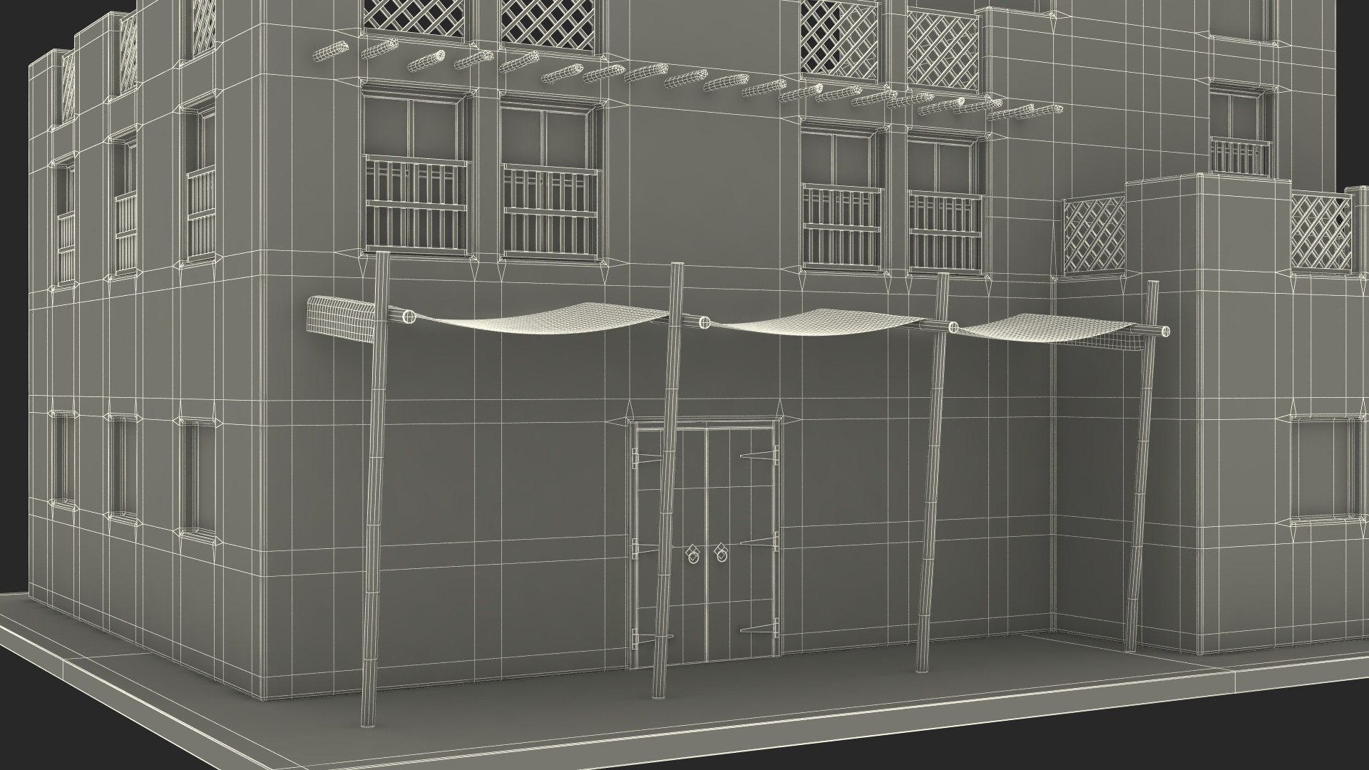 Arab House 3D Model - TurboSquid 2279881