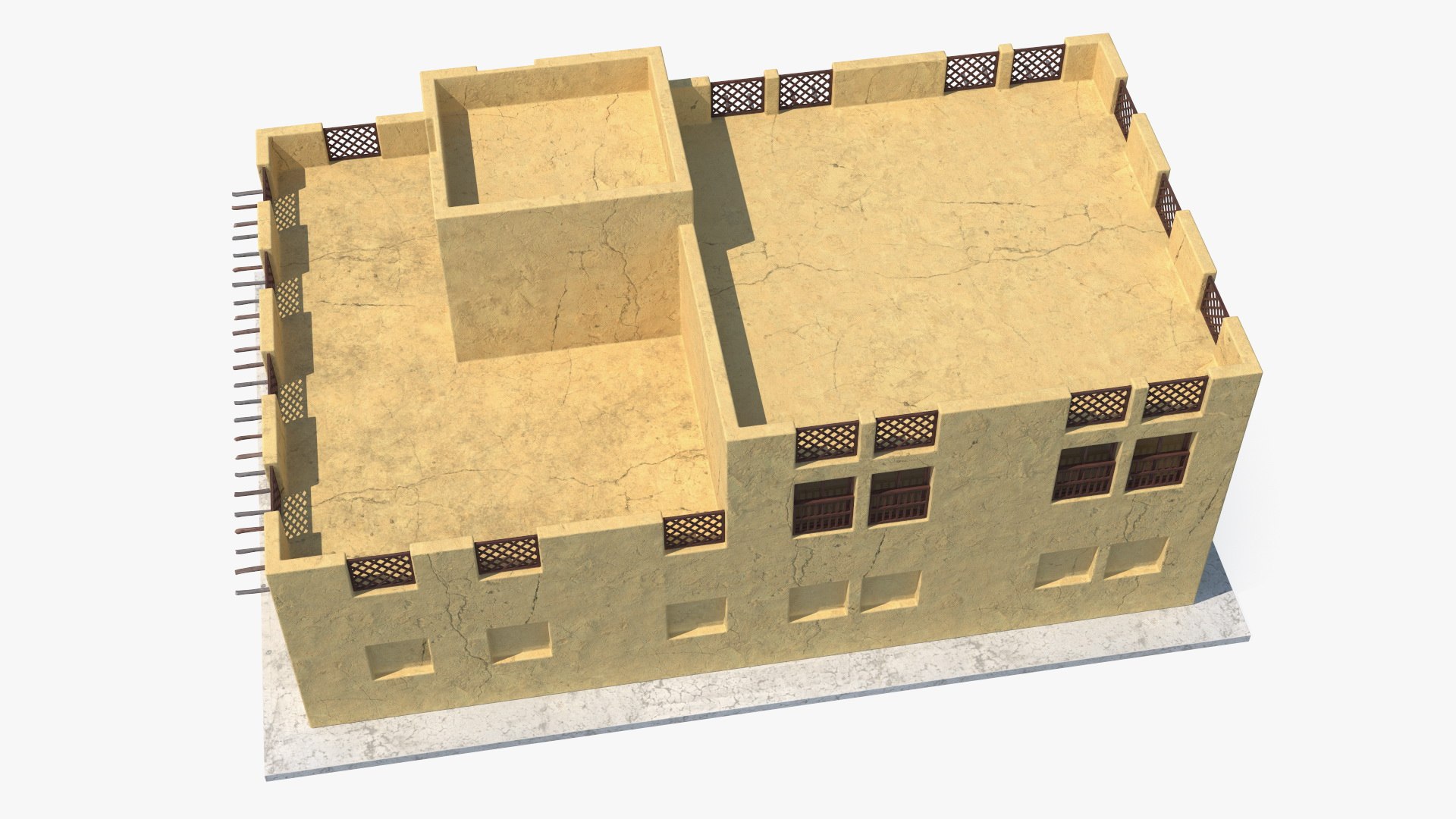 Arab House 3D Model - TurboSquid 2279881