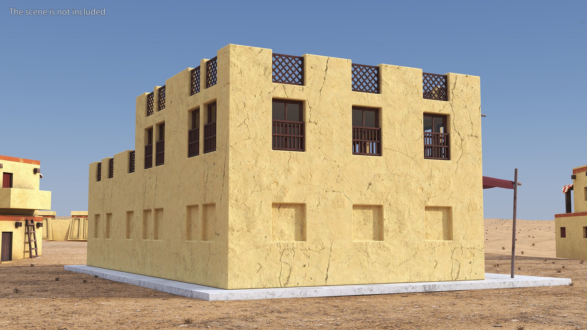 Arab House 3D Model - TurboSquid 2279881