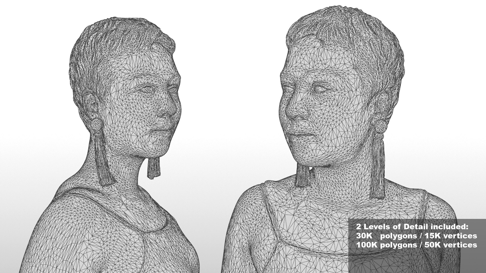 Woman Gown Classy 3D Model - TurboSquid 1705623