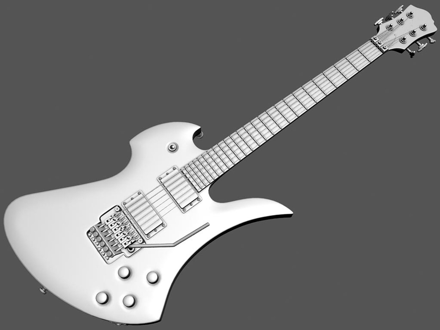 Guitar Mockingbird Pro X 3d Max