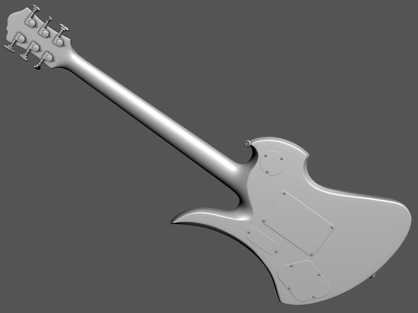 Guitar Mockingbird Pro X 3d Max