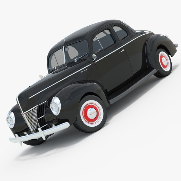 modelo 3d 1940 Ford De Luxe - TurboSquid 848690