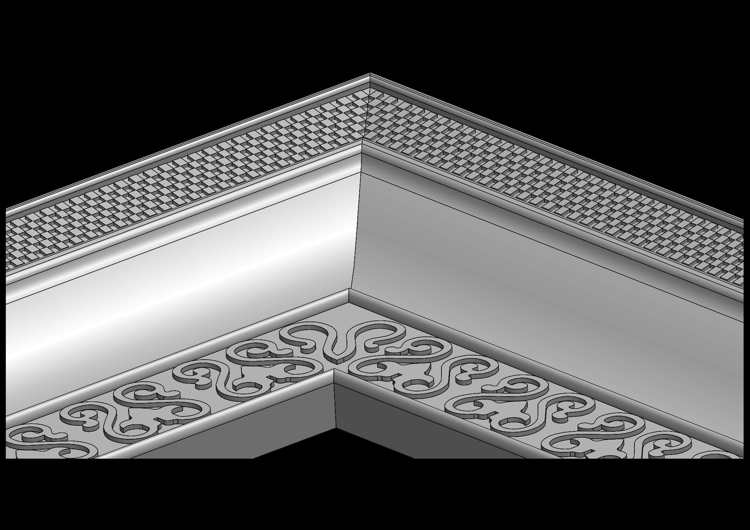 Islamic Frame 3D Model - TurboSquid 1467448