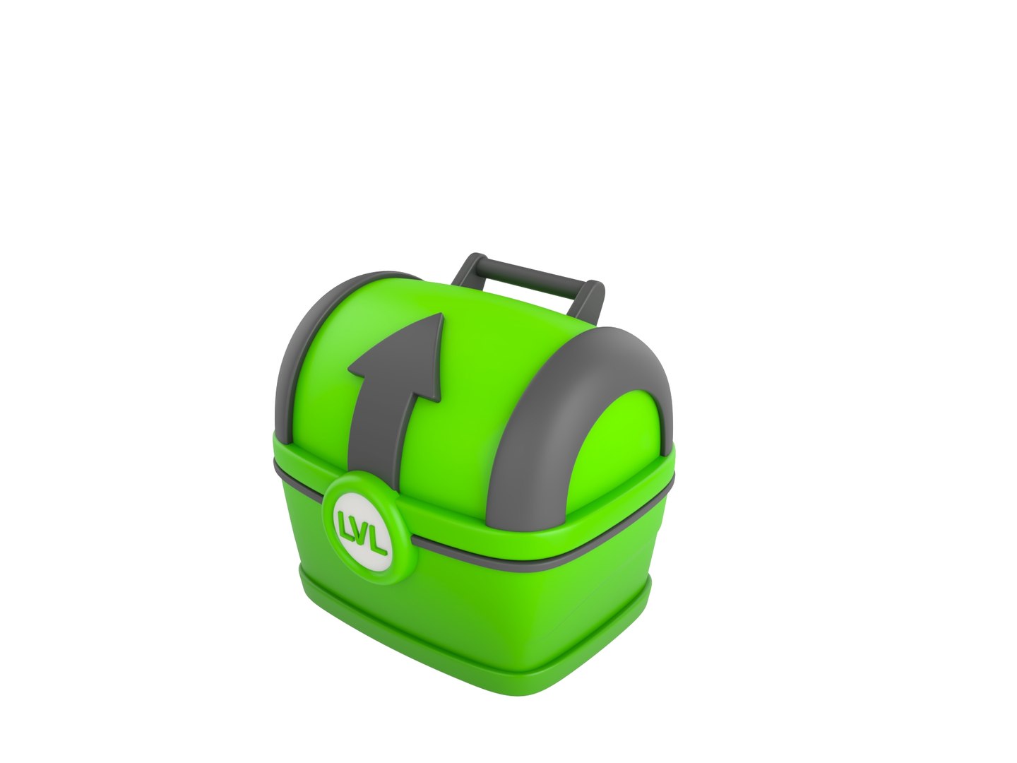 3D Model Prop287 Level Up Bucket - TurboSquid 2222057