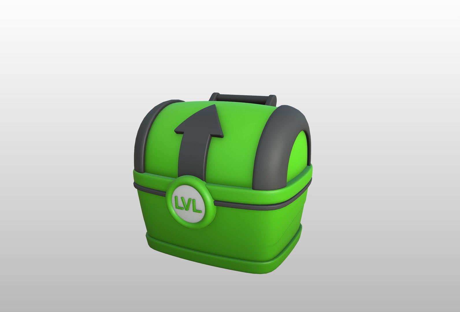 3D Model Prop287 Level Up Bucket - TurboSquid 2222057