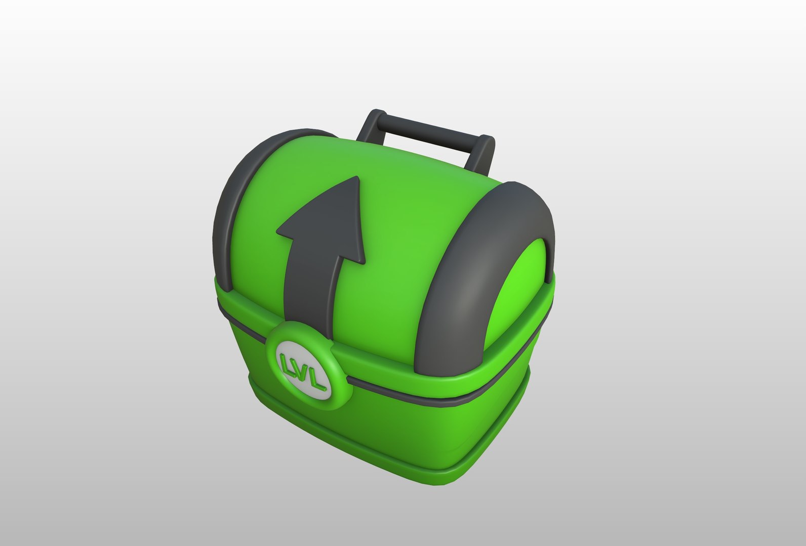 3D Model Prop287 Level Up Bucket - TurboSquid 2222057