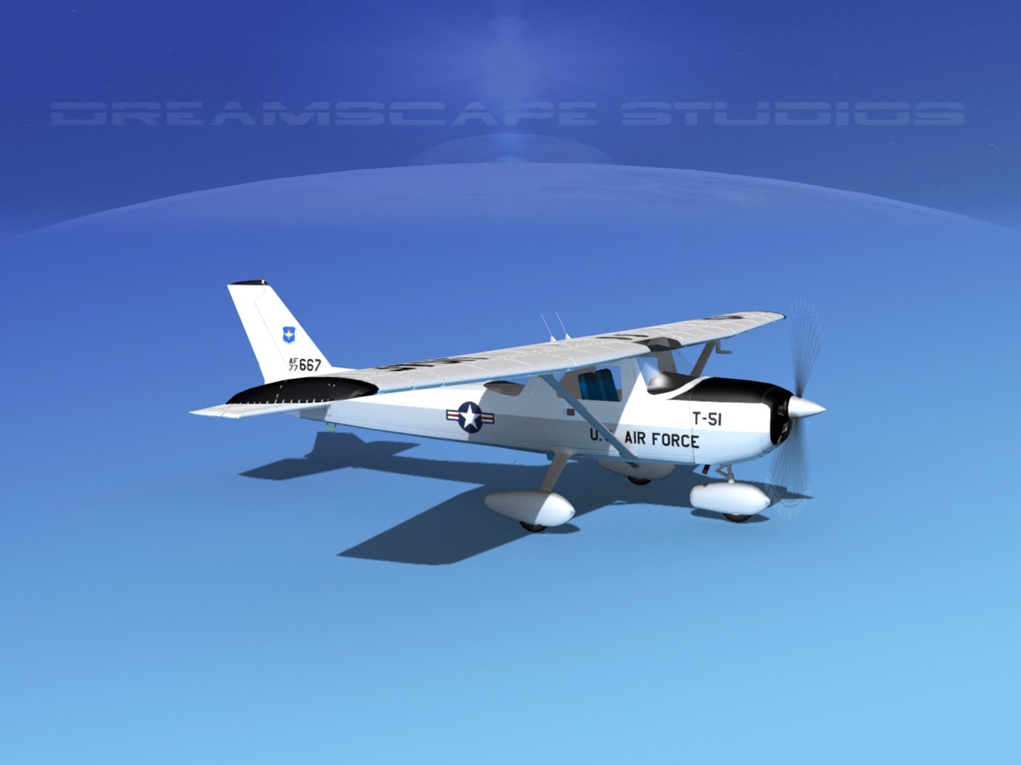 3D Cessna T-51 - TurboSquid 1305206