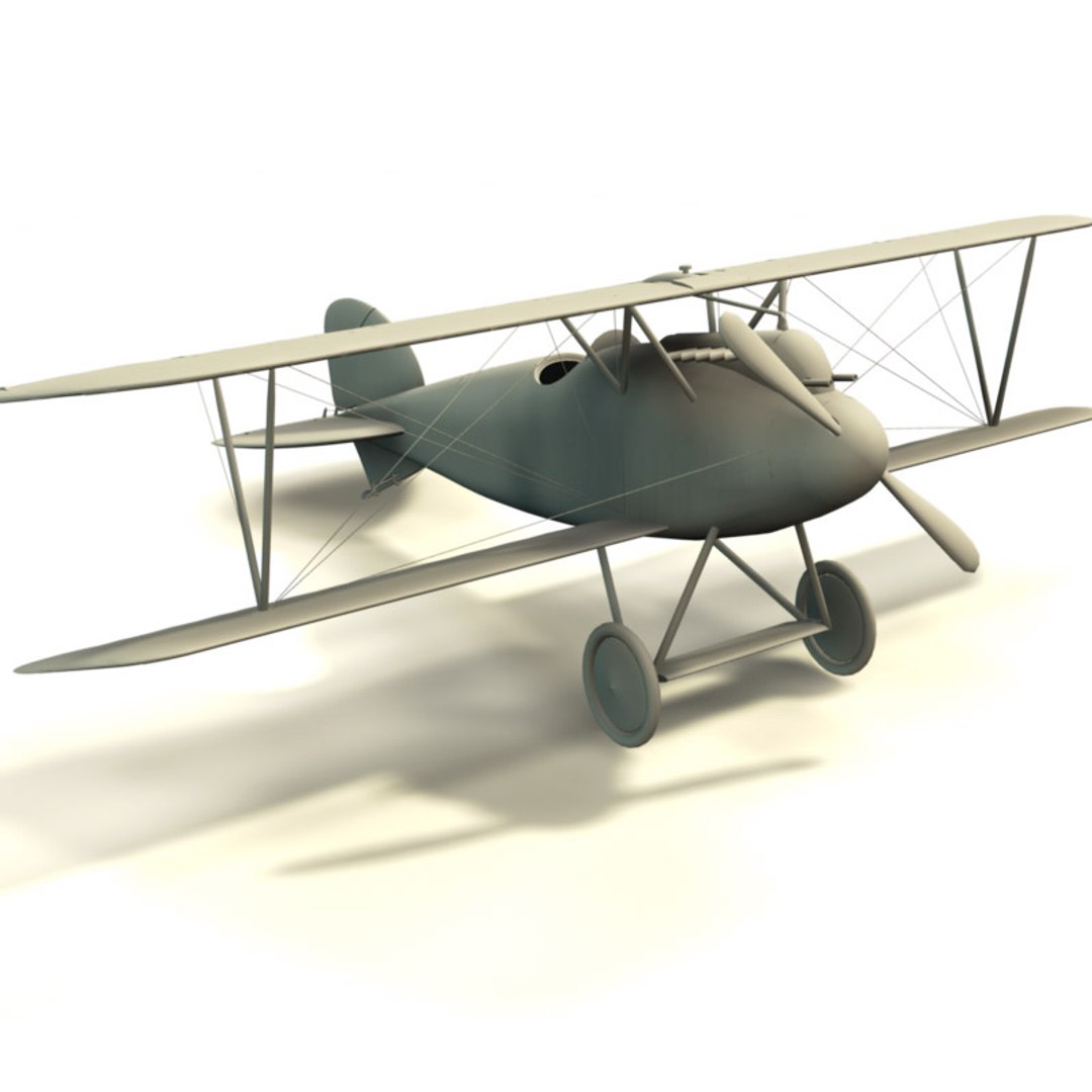 Albatros D Iii Airplane 3d Model