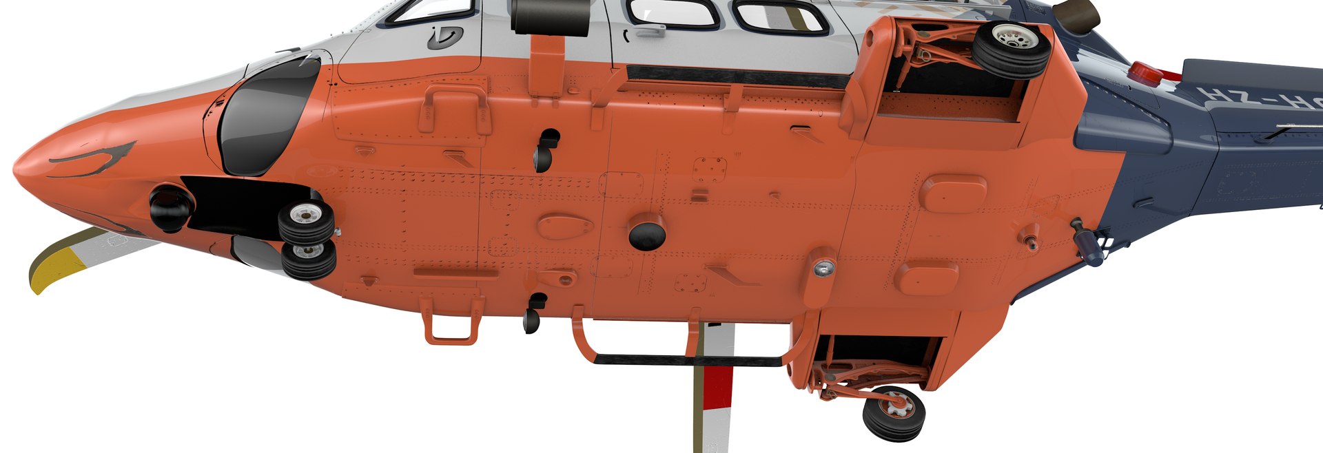 3D AW139 THC L2187 Model - TurboSquid 2259717