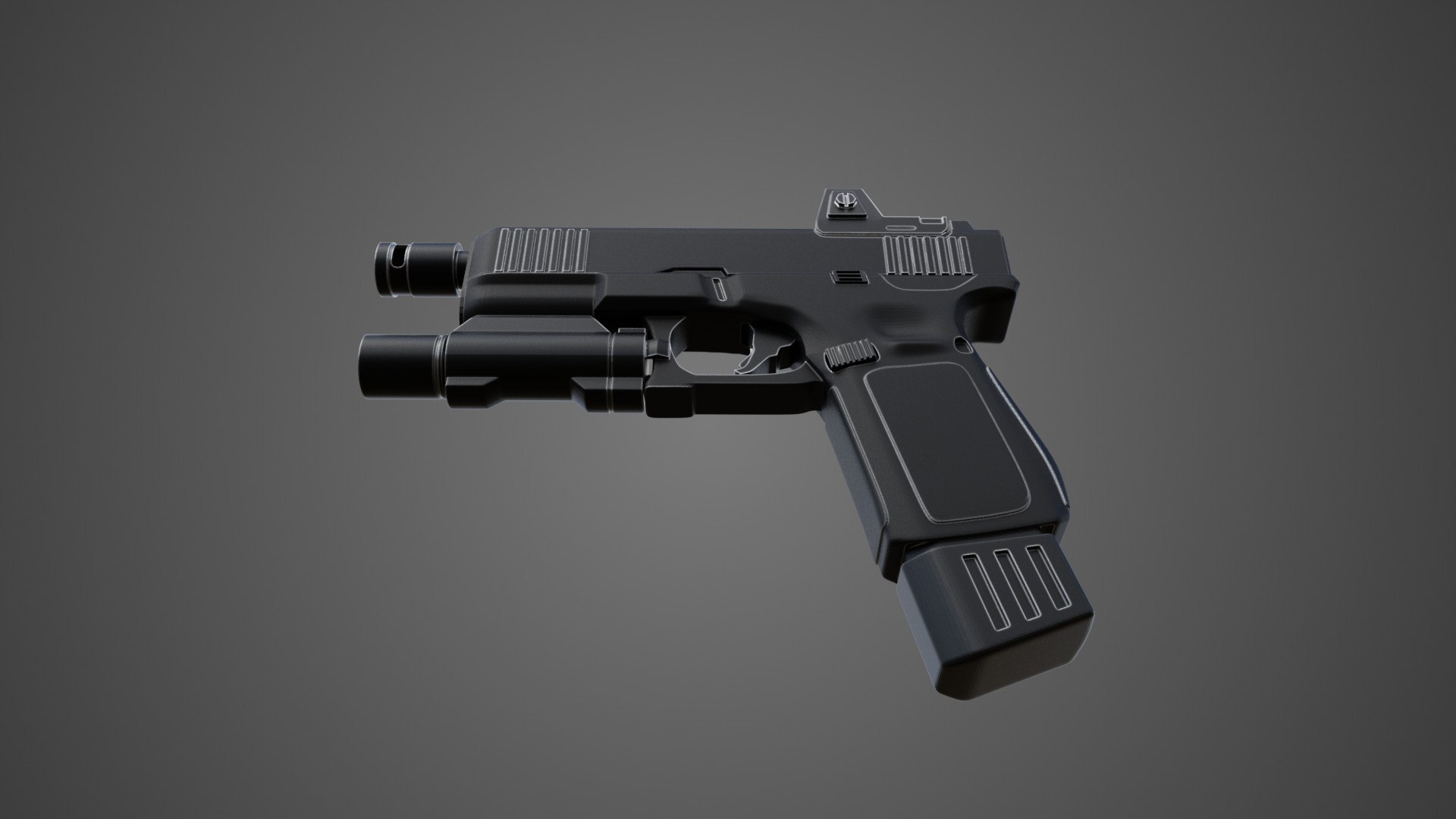 3D Glock - TurboSquid 2032376