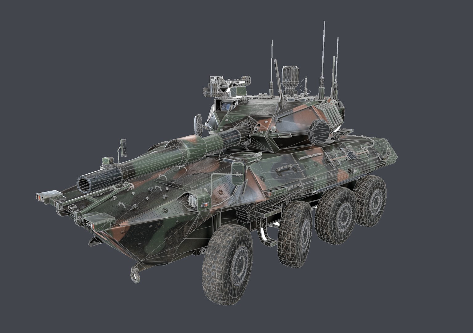 3D CENTAURO II Model - TurboSquid 2254337