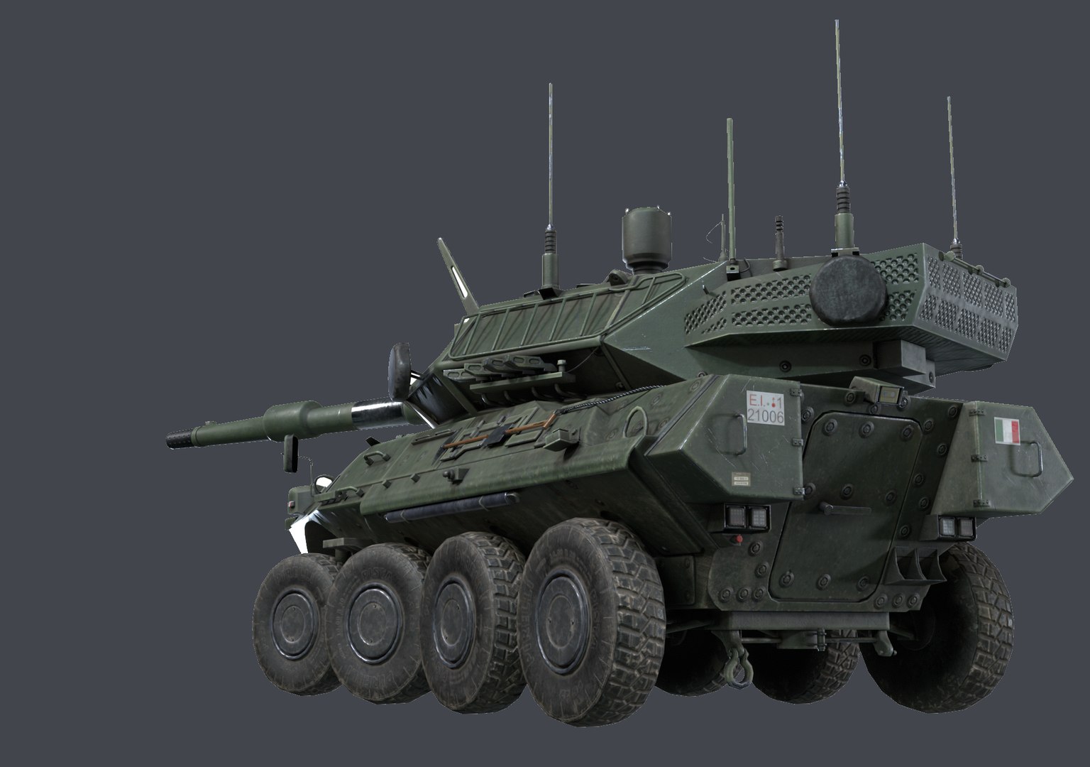 3D CENTAURO II Model - TurboSquid 2254337