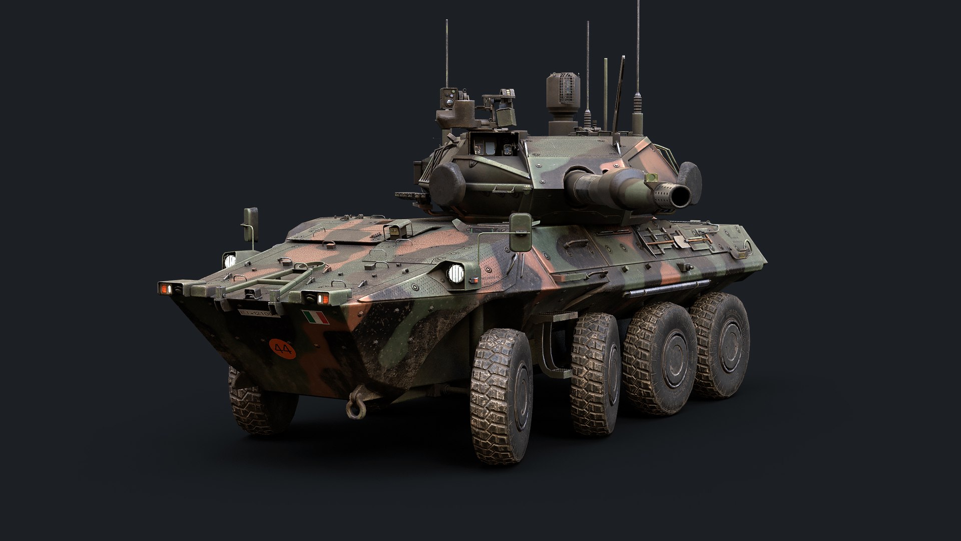 3D CENTAURO II Model - TurboSquid 2254337