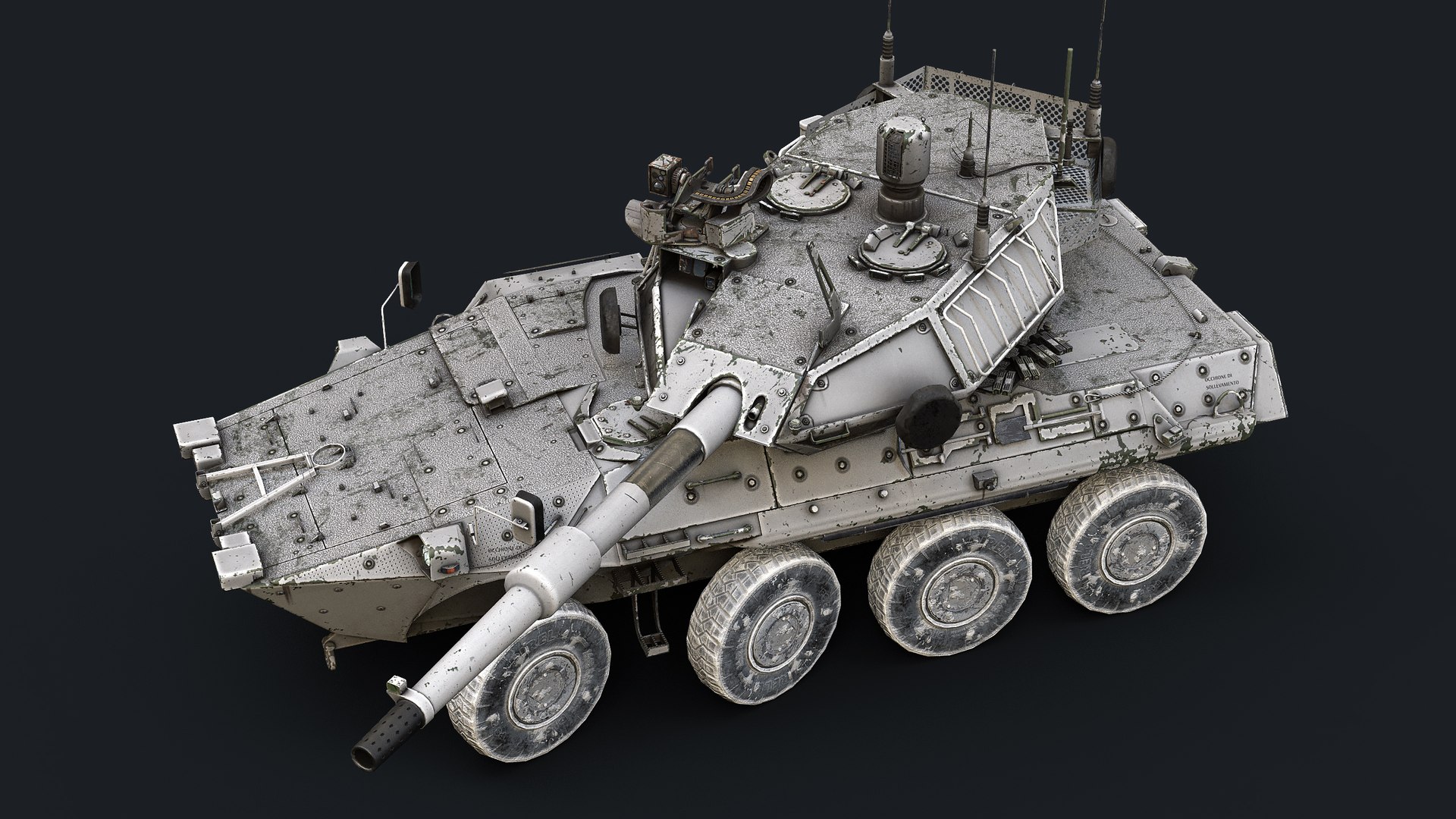 3D CENTAURO II Model - TurboSquid 2254337